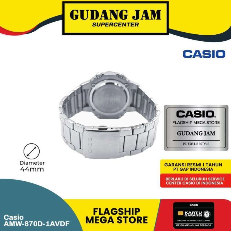 Jual Casio General AMW-870D-1AVDF AMW-870D AMW-870 AMW870D AMW870 di ...