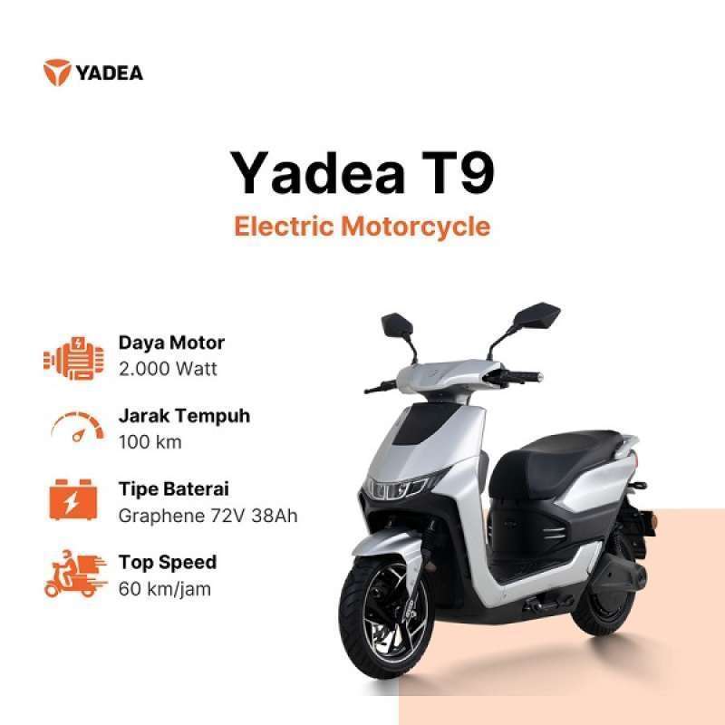 Jual Sepeda Motor Listrik Yadea T9 - Racing Red Di Seller Kia Medan Gatot Subroto Official Store ...