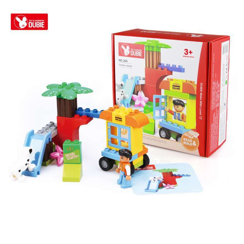 Promo DUBIE 204 Creative Bricks Blocks Balok | Mainan Anak Permainan ...
