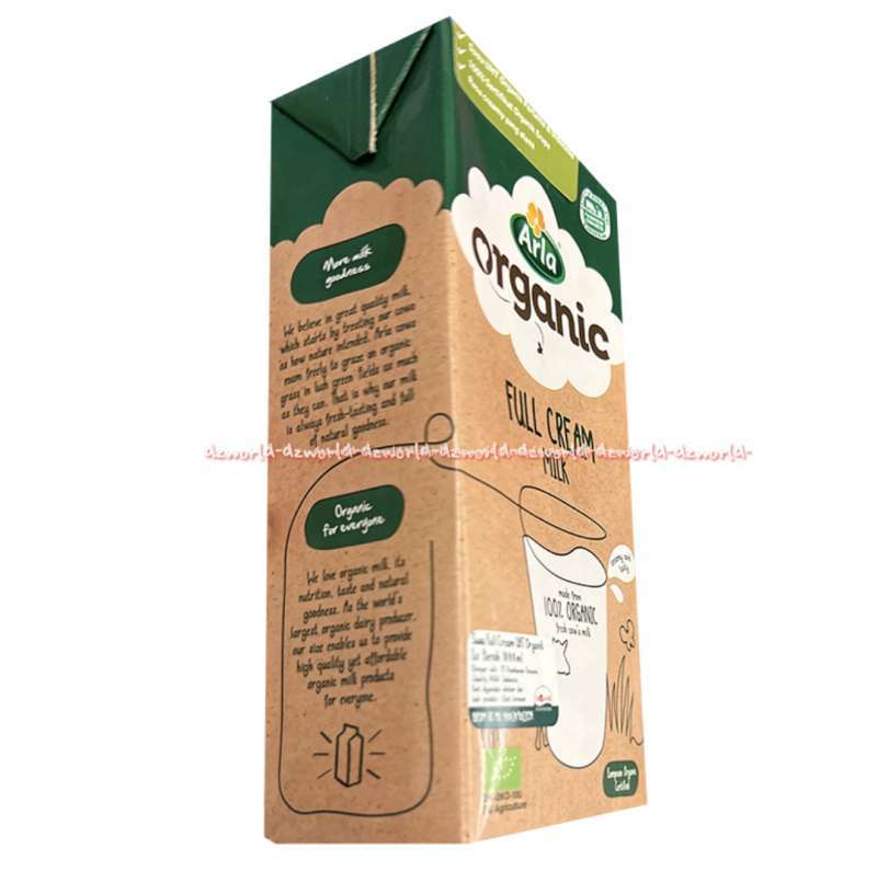 Jual Arla Organic Full Cream 1L Susu UHT Siap Minum Organik 1Litter ...