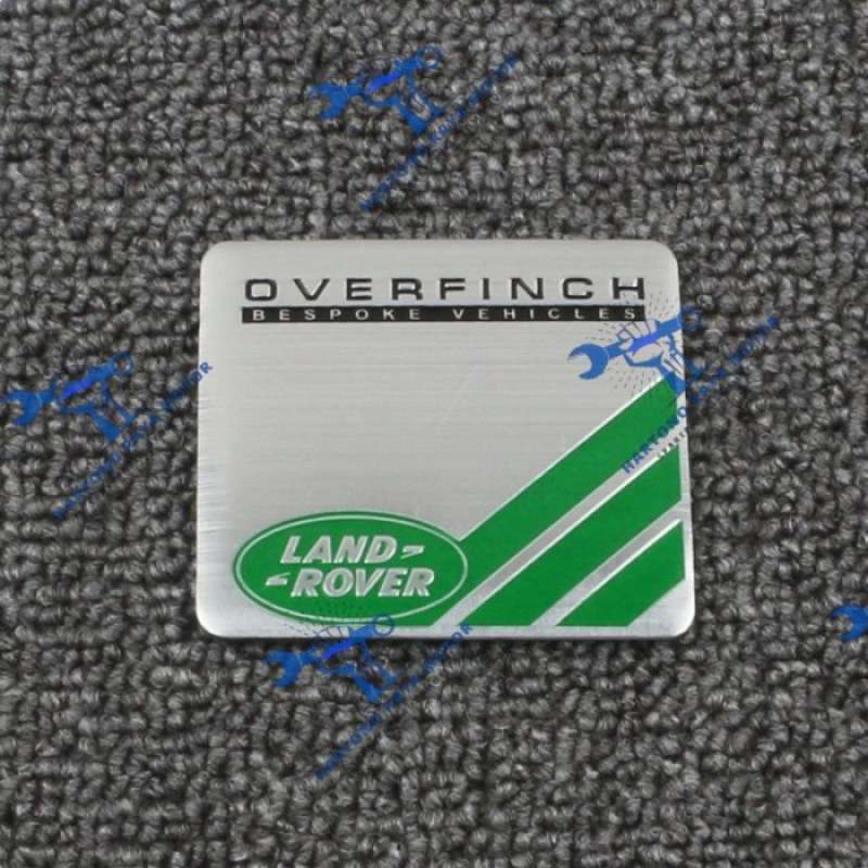 Promo Range Rover Emblem 3D Alumunium Land Rover Overfinch Bespoke ...