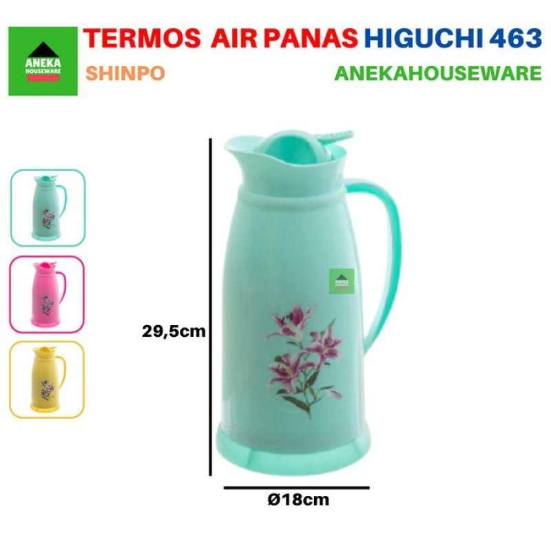 Promo TERMOS AIR PANAS 1.3 LITER HIGUCHI VACUUM FLASK 463 SHINPO ...
