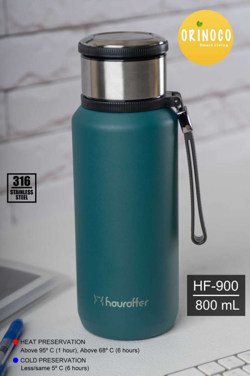 Promo NOCO BOTOL MINUM TERMOS HF-900 VACUUM FLASK 800 ML TAHAN HOT ...