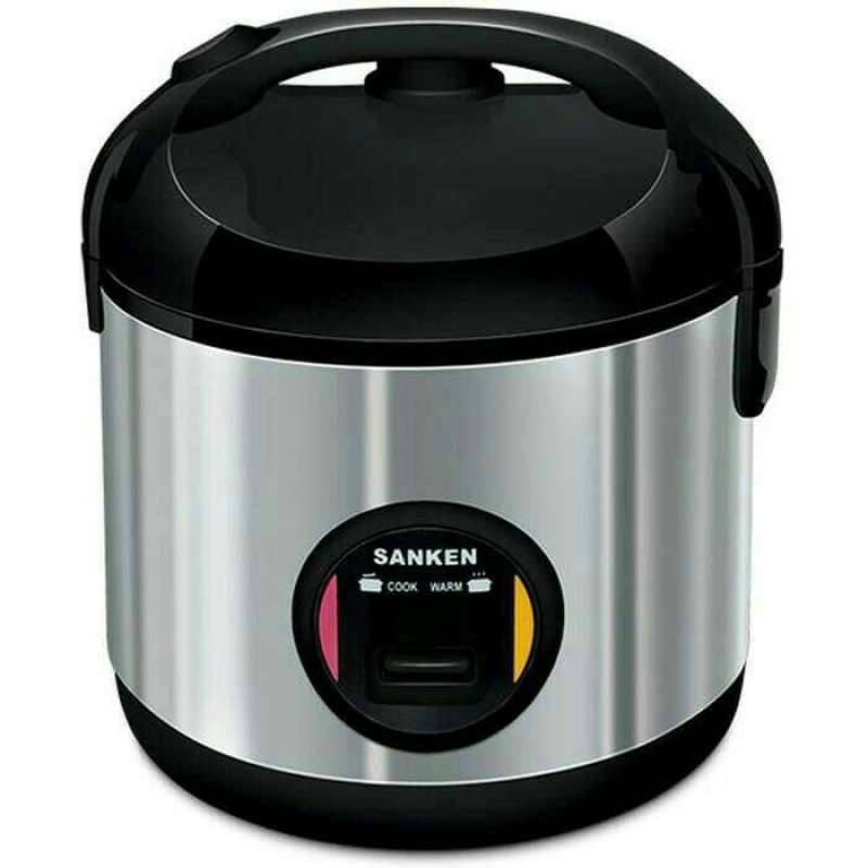 Jual Sanken Magic Com Rice Cooker Body Stainless Panci Stainless Sj ...