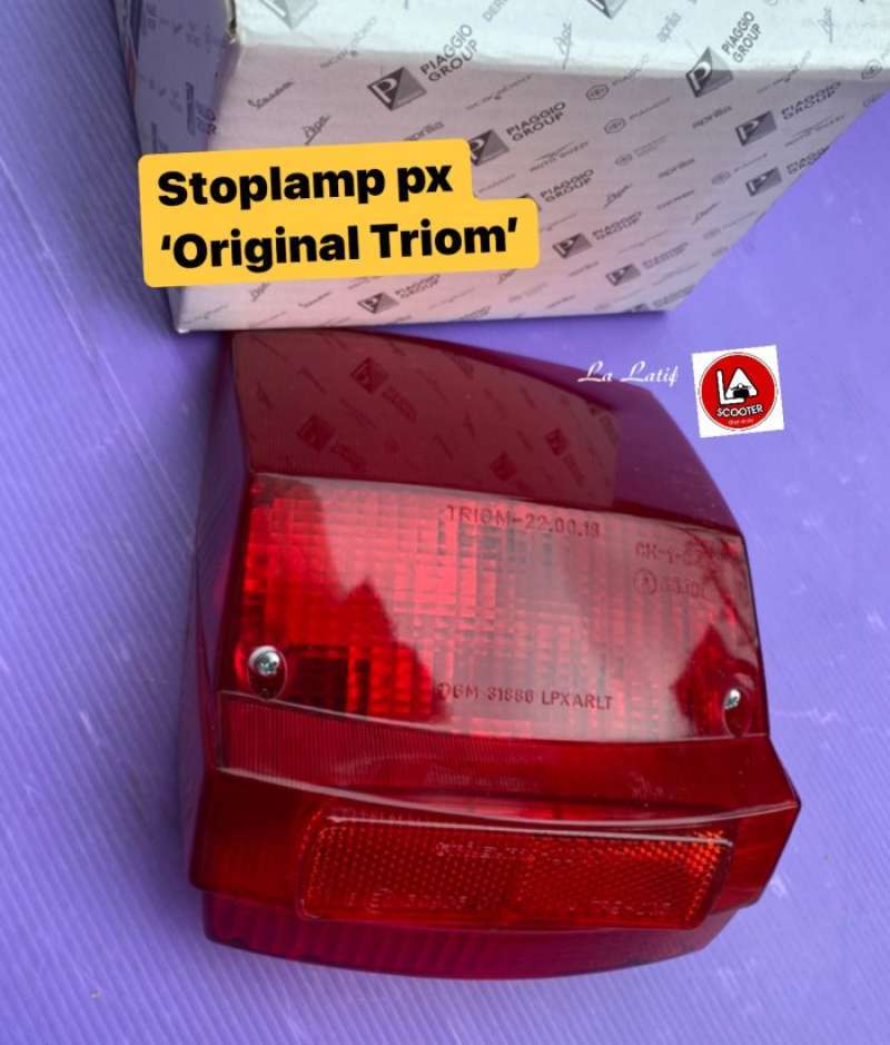 Jual Stoplamp px - original triom piaggio GARANSI di Seller SNJ Sentra ...