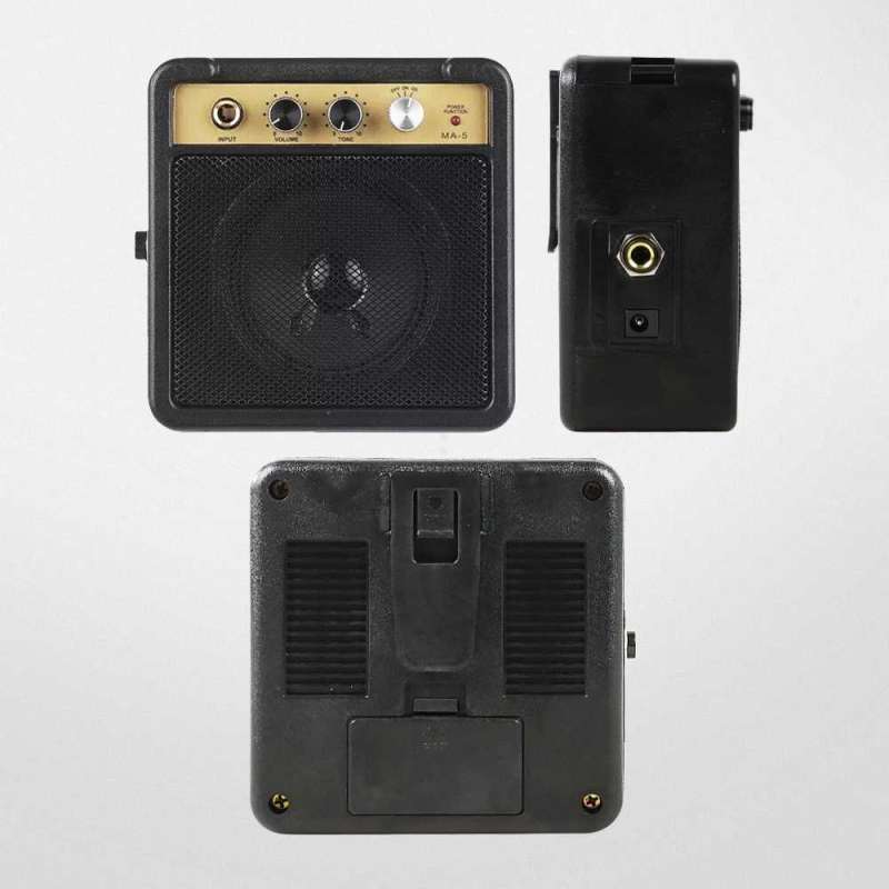 Jual TS Amplifier Mini Gitar Elektrik 5W MA-5 Efek Listrik Amplifier ...