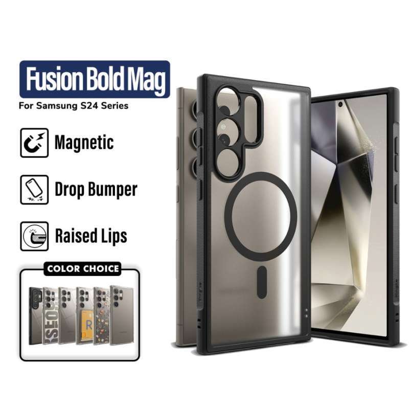 Promo Case Samsung Galaxy S24 Ultra Plus Ringke Fusion Cover Hybrid
