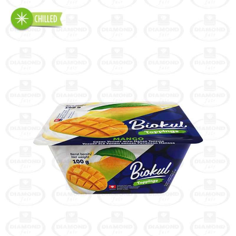 Jual BIOKUL GREEK YOGURT WITH TOPPING MANGO 100 GR di Seller ...
