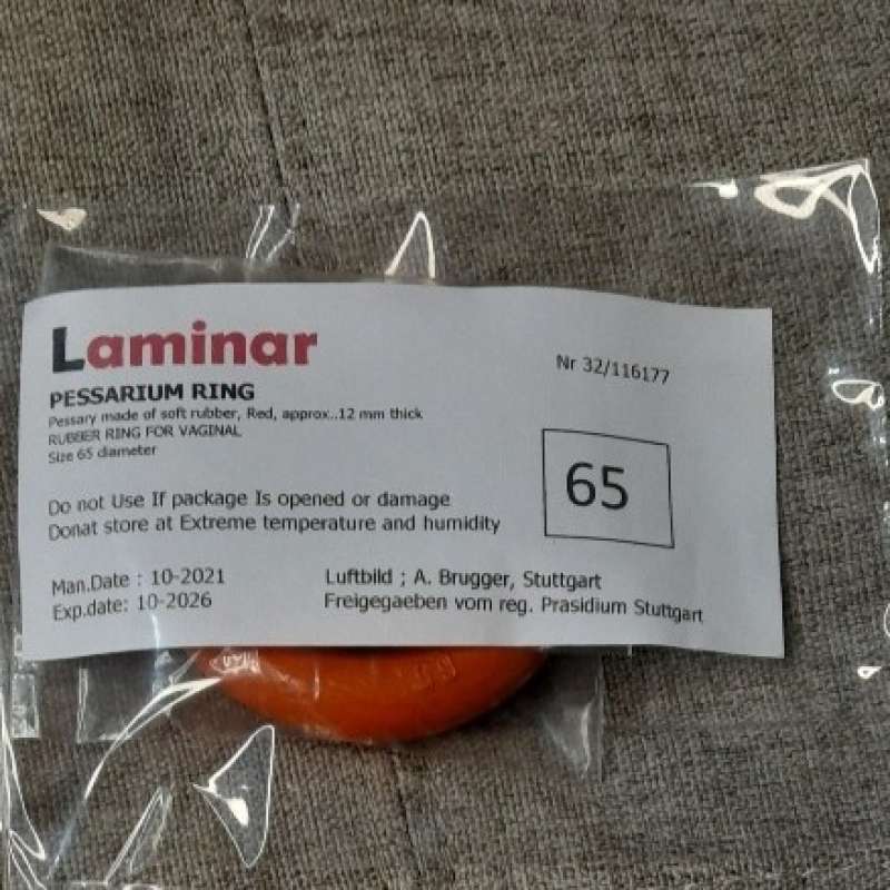 Promo Ring Pesarium laminar germany ukuran 65cm , ring pesarium 65 ...