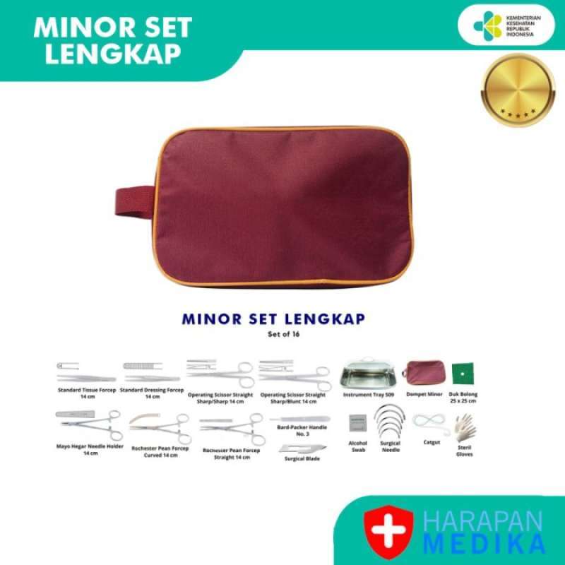 Promo Minor Set Lengkap / Set Bedah Minor Lengkap Diskon 23% di Seller ...