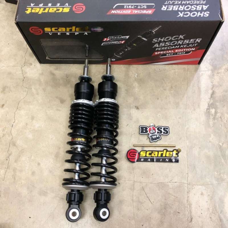 Promo Shock Racing Scarlet Black Rear Vespa Gt Series Gts Gtv Diskon 23 ...