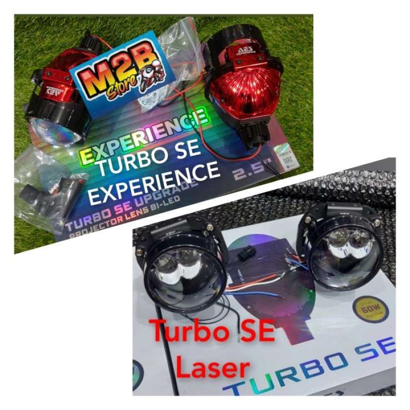 Jual Projector Biled 2,5 inch Aes Bullaes Turbo SE Laser Flat RHD ...