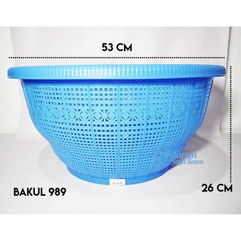 Promo Bakul Green Leaf 53 Cm| Bakul Cengkeh | Keranjang Bulat | Bakul Jumbo Diskon 33% Di Seller ...