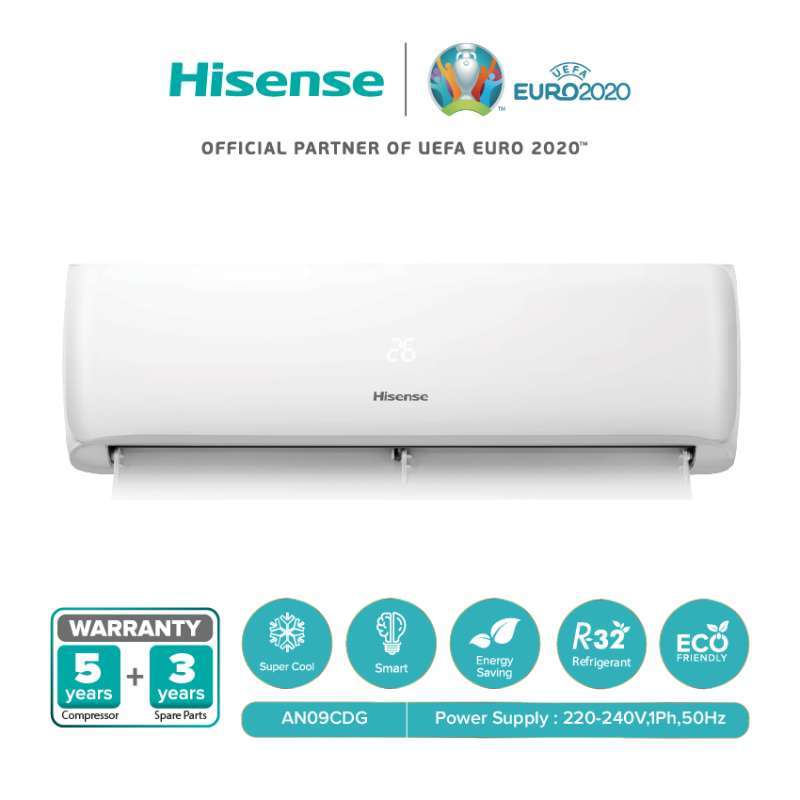 Promo Hisense An09cdg Ac Split [1 Pk] Diskon 35% Di Seller Hisense By ...