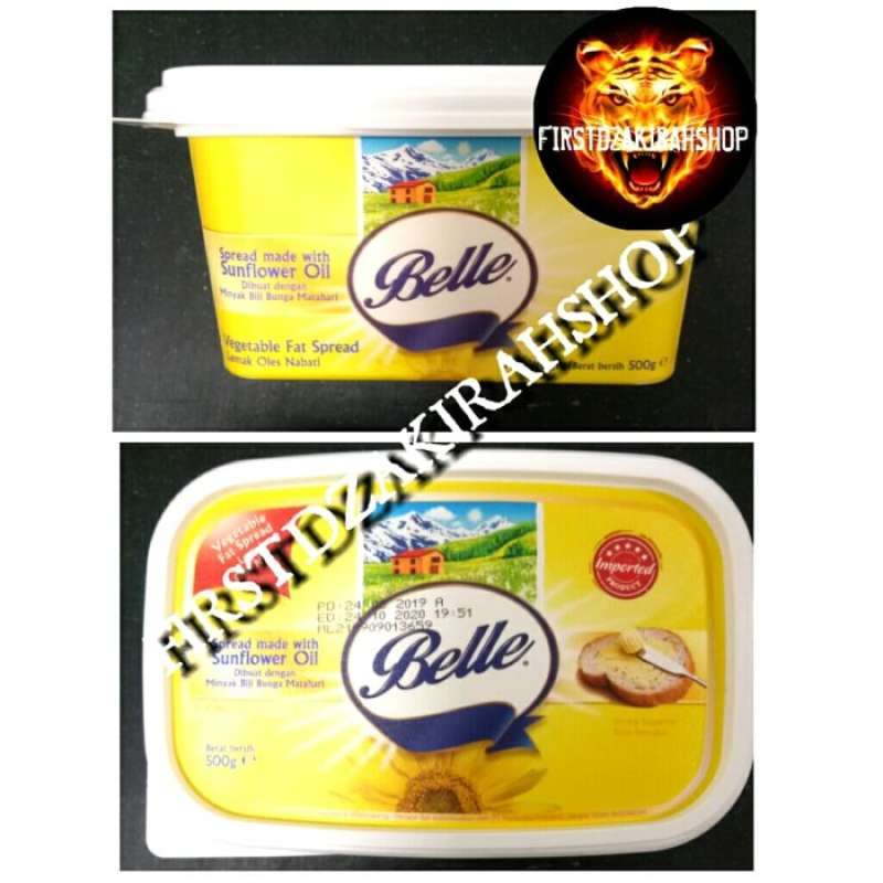 Promo butter belle spread made with sunflower oil 500gr Diskon 38% di ...