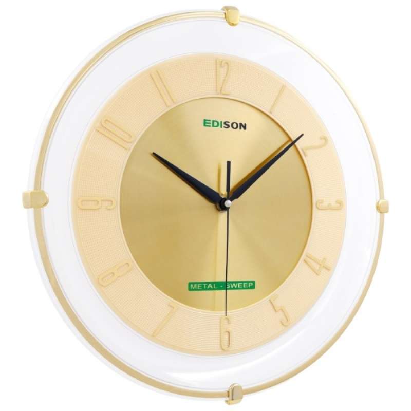 Promo Jam Dinding Edison Es-331 Al T8 Modern Design Diskon 23% Di ...