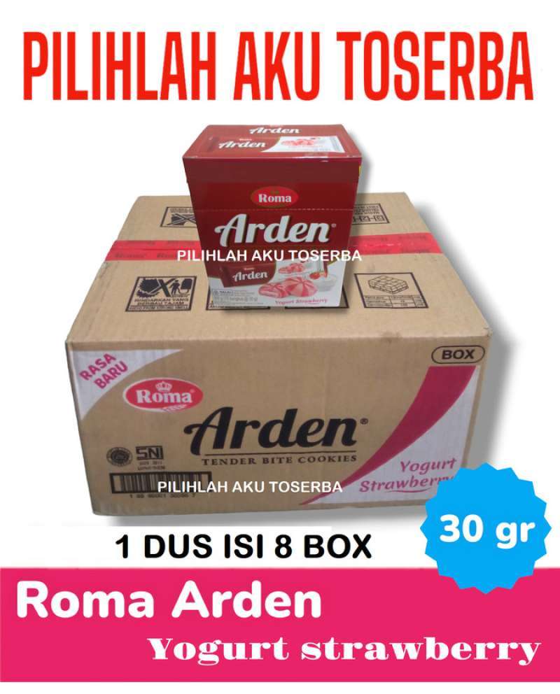Promo Roma Arden Yogurt Strawberry Box - ( Harga 1 Dus ) Diskon 10% Di ...