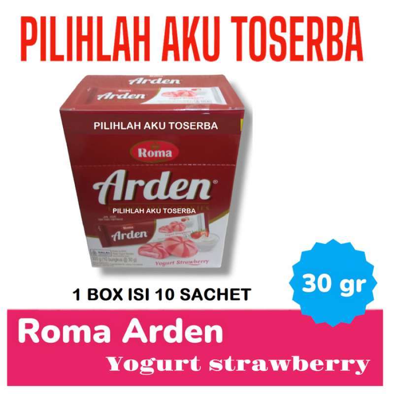 Promo Roma Arden Yogurt Strawberry Box - ( Harga 1 Dus ) Diskon 10% Di ...
