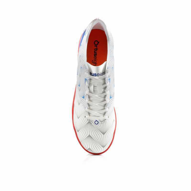 Jual Ortuseight Sepatu Futsal NEUTRON IN - WHITE/ORTRED/BLUE - 45 WHITE ORTRED di Seller ...
