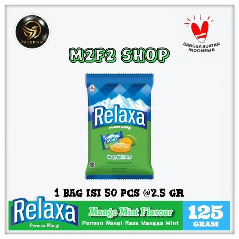 Promo Relaxa Mango Mint Flavor Candy | Permen Mint Rasa Mangga Wangi ...