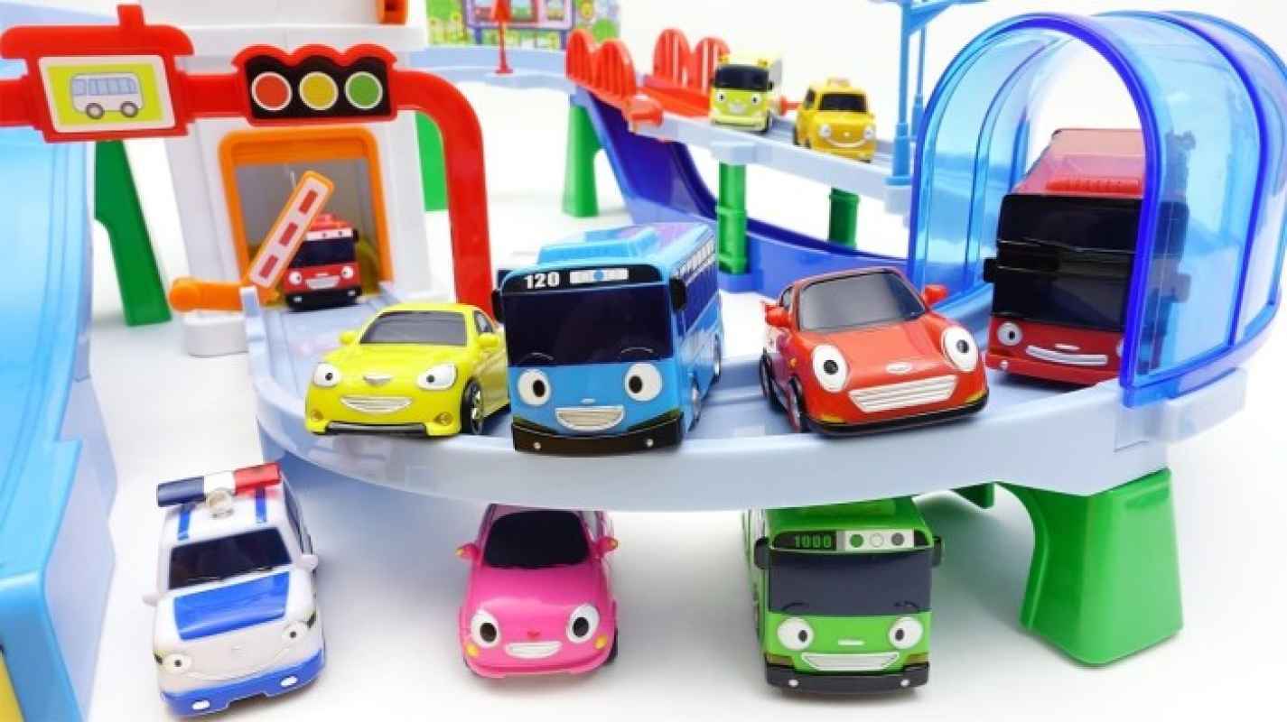 Carte Da Gioco Promo Tayo The Little Bus Tayo Track Set Playset ...