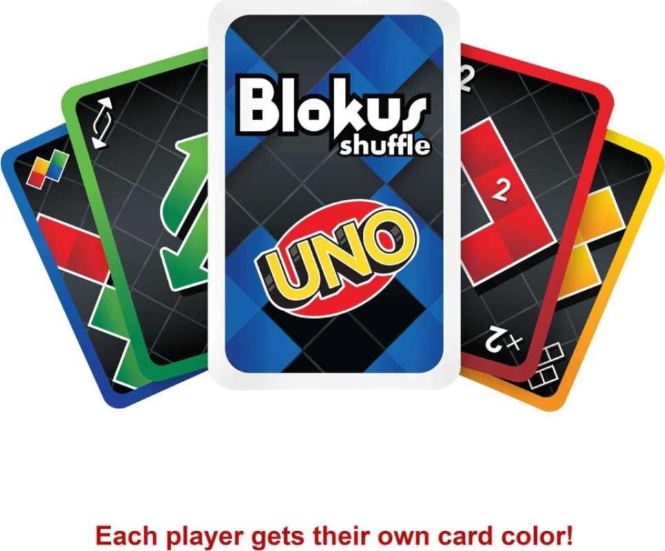 Promo Uno Blokus Shuffle Mattel Board Family Game Diskon 7% Di Seller ...