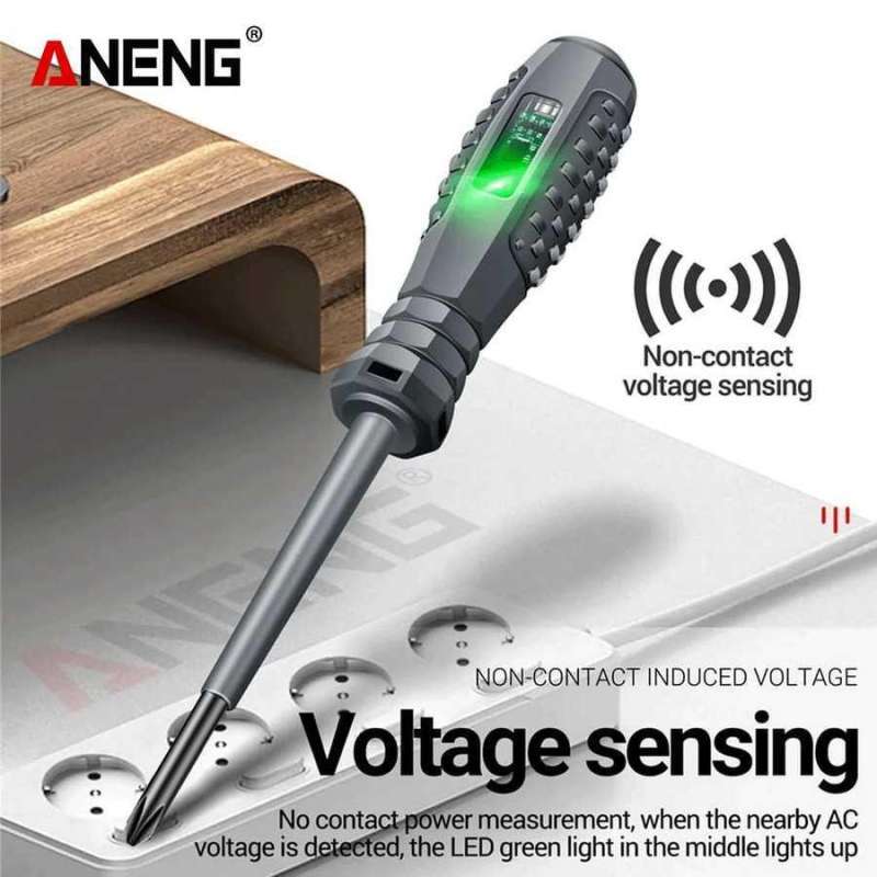 Jual Obeng Tespen Tester Pen with Dual LED Indicator B05 Alat Listrik ...