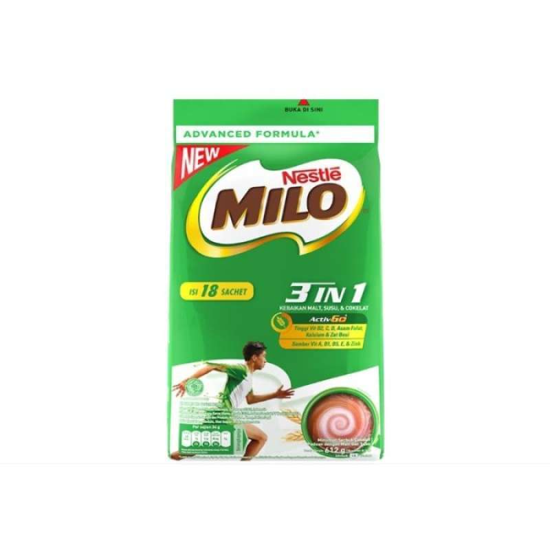 Jual Milo 3 In 1 Active Go Pbg 18x34gr Di Seller Tiptop Online Official ...