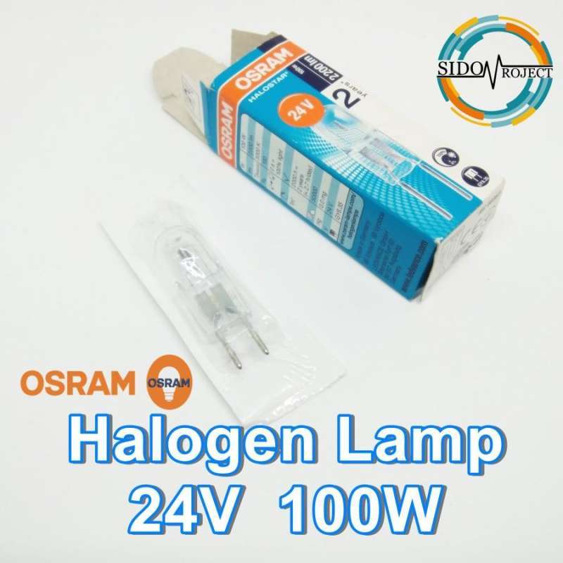 Jual Osram 24V 100W Halogen Lampu Original 24 Volt 100 Watt di Seller ...