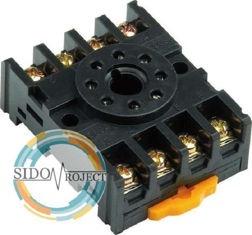 Jual PF083AE Socket Relay Untuk MK2P H3CR-A8 Dan DH48S-S 8Pin Timer ...