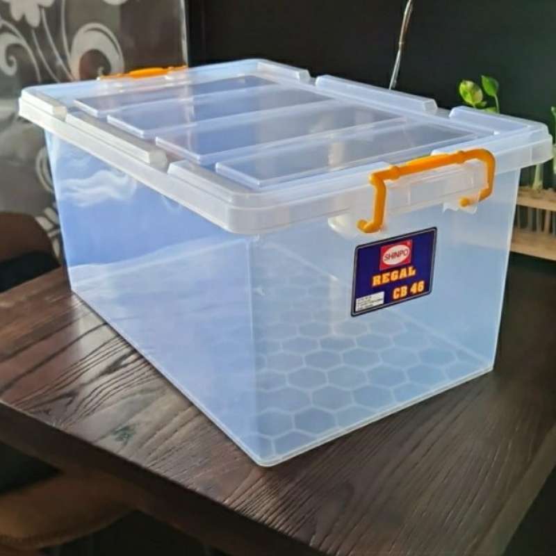 Promo box kontainer/ box 46liter/ box container Diskon 33% di Seller ...