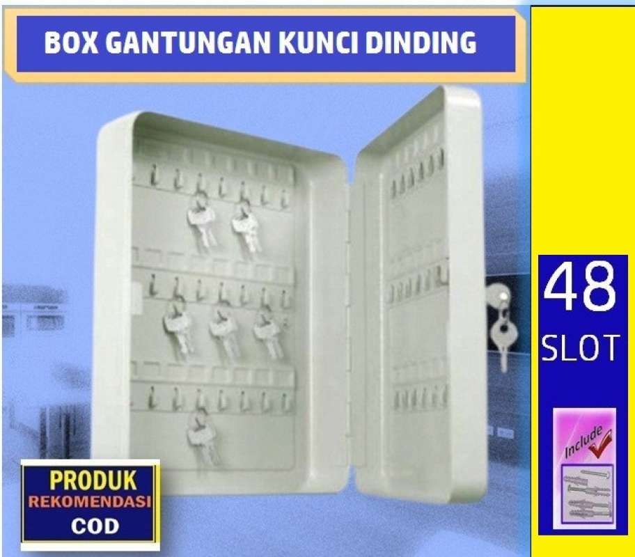 Promo KEYBOX KOTAK KUNCI BESI DINDING KEY BOX CABINET KOTAK DINDING ...