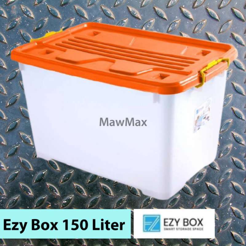 Promo Container Box 150 Liter Besar Tebal Kuat Tahan Banting Ezy Box EZ ...