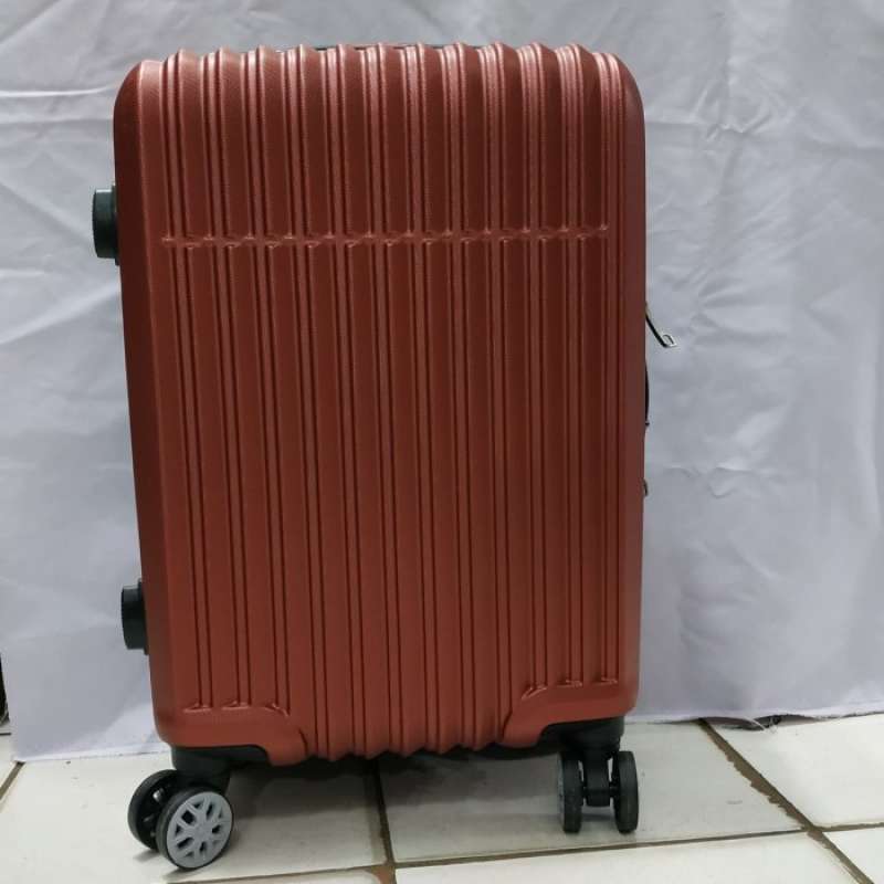 Promo KOPER FIBER POLO 20 INCH KABIN BAGASI TAS TRAVEL PAKAIAN GOJEK ...
