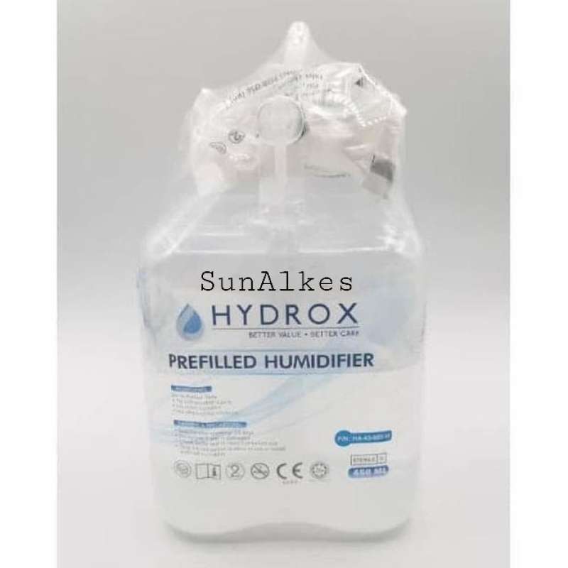 Promo Hidrox Air Oxygen Concentrator Steril/Hidrox Prefilled 450ml ...