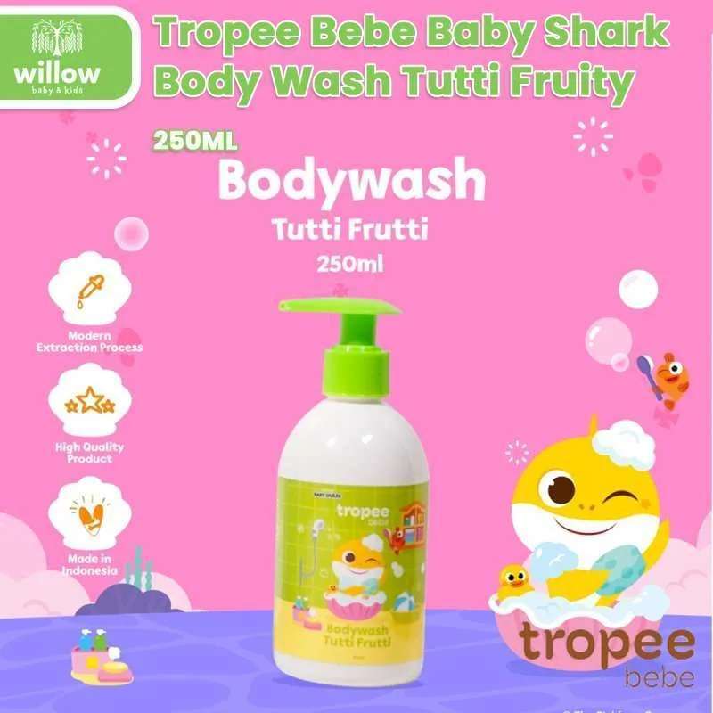 Jual Tropee Bebe x Pinkfong Baby Shark Bodywash, Shampoo & Conditioner ...