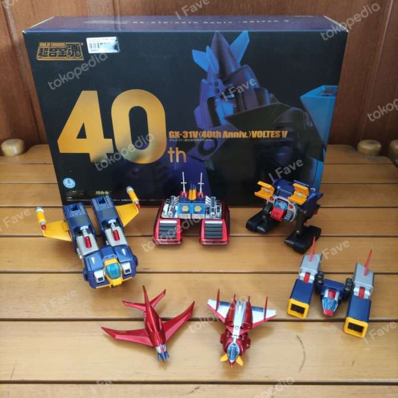 Promo Bandai Soul Of Chogokin - SOC GX - 31 V Voltes V 40th Anniversary ...