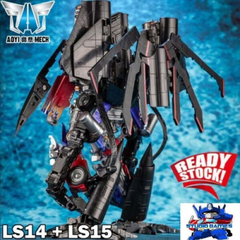 Promo AOYI MECH LS14 & LS15 Transformers Optimus Prime & Jetfire ...
