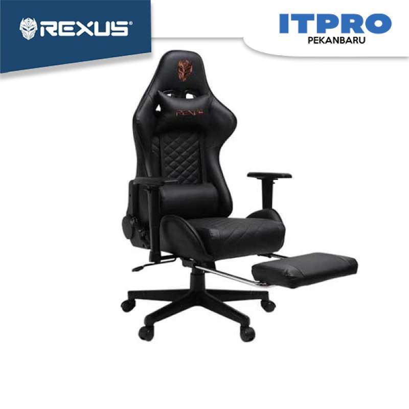 Promo Rexus Rgc 100 Kursi Gaming - Hitam Diskon 10% Di Seller Itpro ...