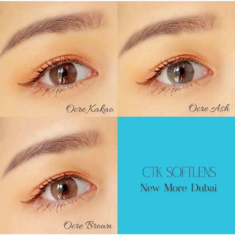 Jual Softlens New More Dubai Normal / Mines Minus Varian Warna Coloured ...