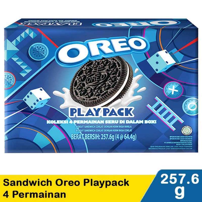 Jual Oreo Dutch Cocoa Wafer Double Choco / Soft Cake Multi Pack ...