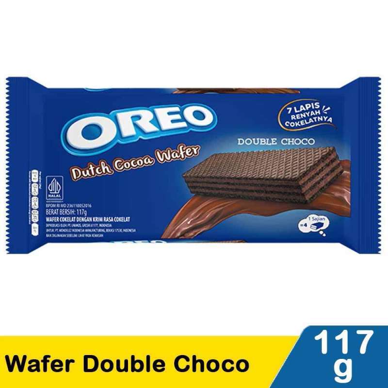 Jual Oreo Dutch Cocoa Wafer Double Choco / Soft Cake Multi Pack ...