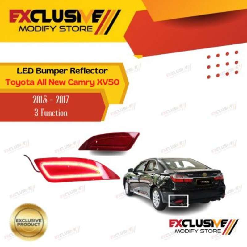 Jual Toyota All New Camry Xv50 2015-2017) Reflector Led Bumper 3f With ...