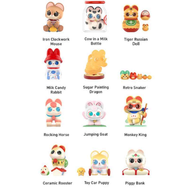 Jual Toys Pm Figure Fubobo Treasure Of Time Series Figures Blind Box Di ...