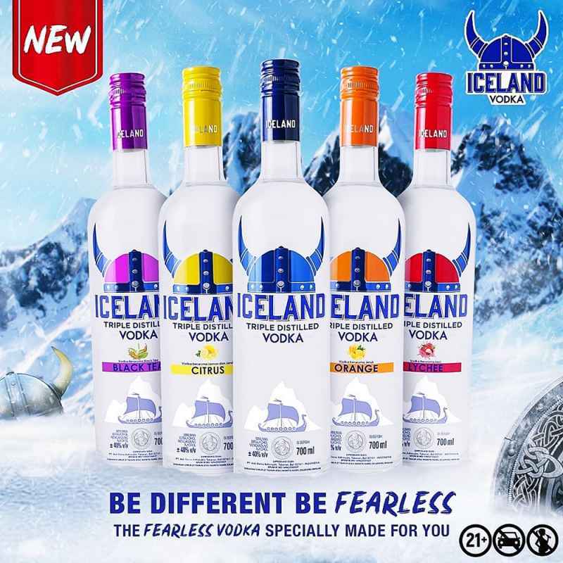 Promo Iceland Vodka Original 700 Ml Diskon 19% Di Seller Minerva Store ...