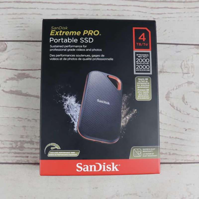 Jual Extreme Pro Portable Ssd 2000mb/s Usb Type C 3.2 Sdssde81 Hardisk ...