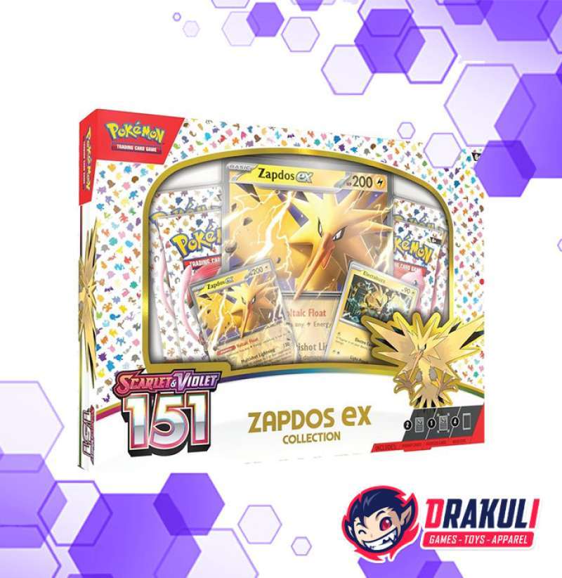 Jual Tcg Pokemon Sv3.5 Scarlet & Violet 151 Zapdos Ex Collection Di ...