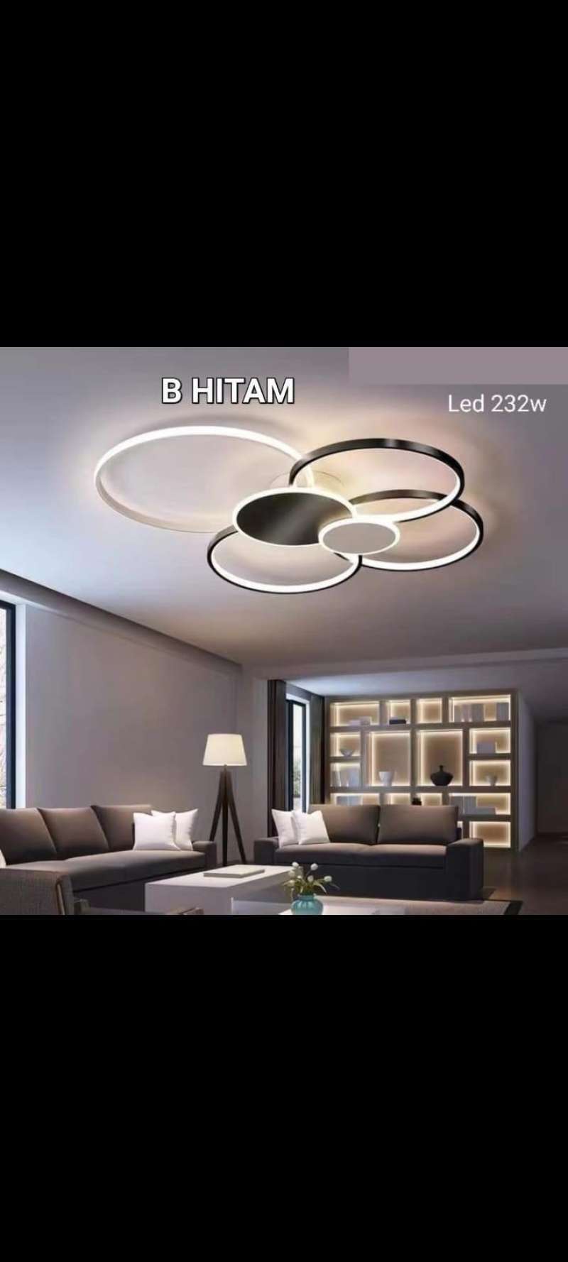 Jual Fl 1559 Lampu Plafon Minimalis Modern 2 Model Model Ring Ruang ...