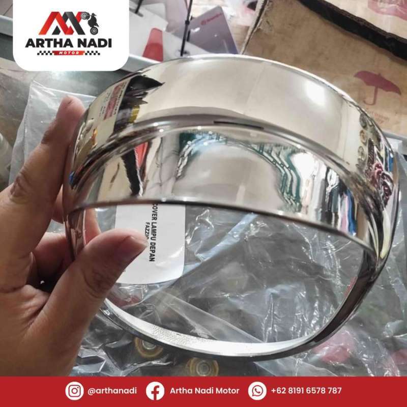 Jual List Lampu Fazzio Chrome Model Topi Dirt Bike Di Seller Artha Nadi ...