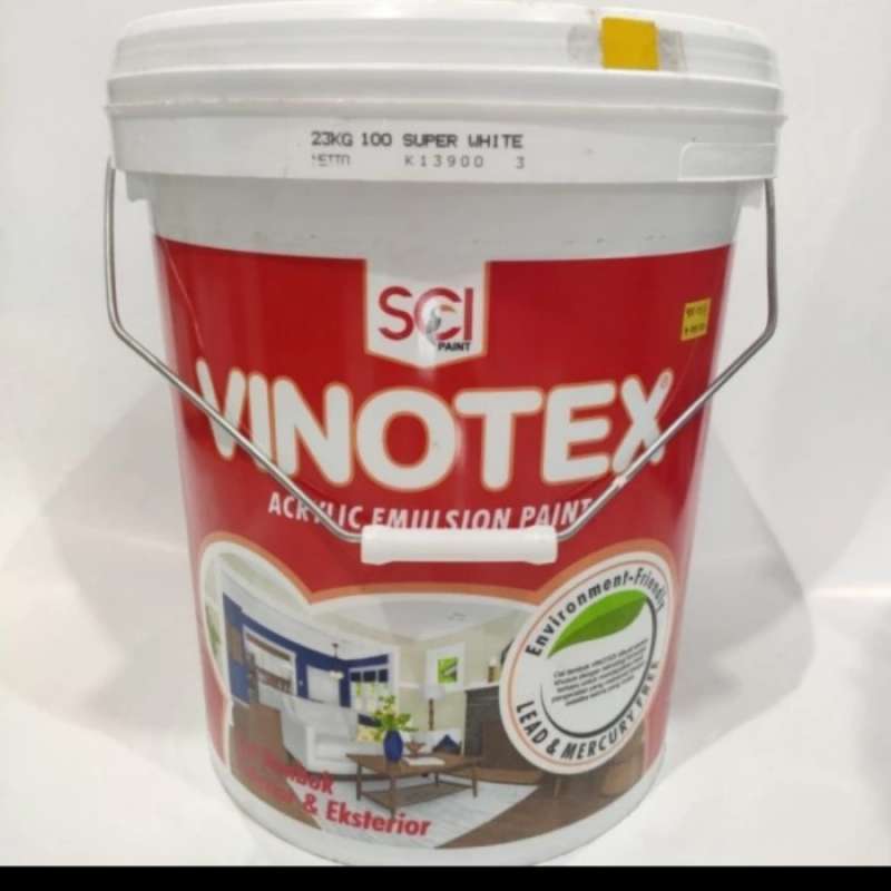 Jual Cat Tembok Standard Special Plamir Vinotex 1 4 5 20 25 Kg ...